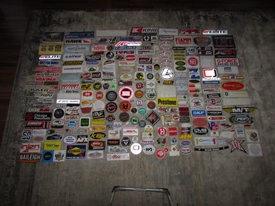 220+ Lot Car Racing Decals Rare Offroad Trucking Bumper Stickers Tool ...