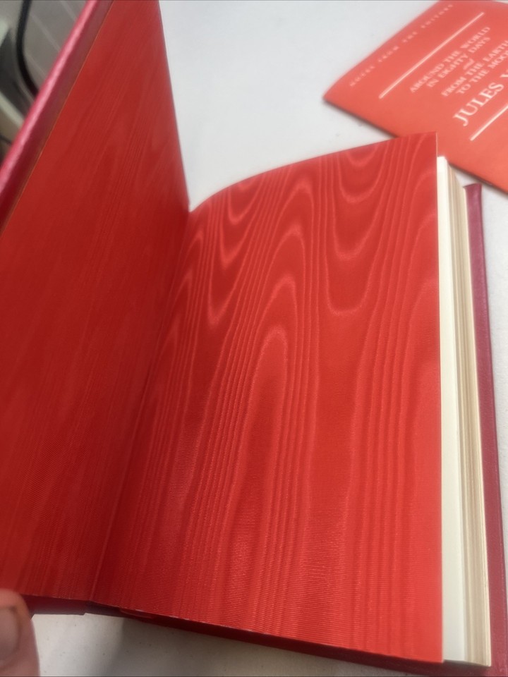 Franklin Library AROUND WORLD & EARTH MOON Jules Verne W/ Notes | eBay