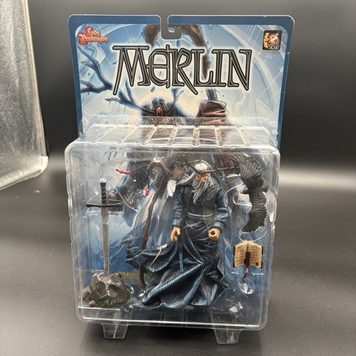 Merlin The Taliesen Action Figure Action Toys 1999 Retro Lady Pendragon ...