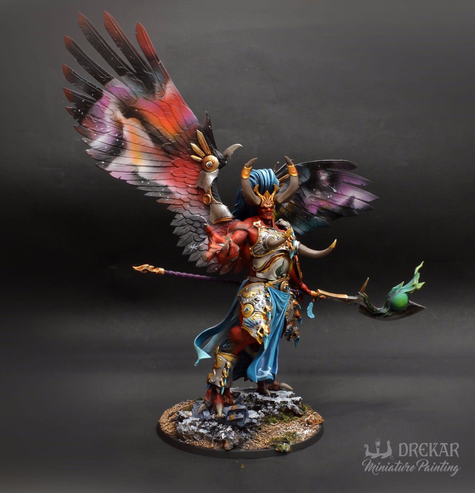 Magnus the Red, Primarch warhammer 40K ** COMMISSION ** intergallactic ...