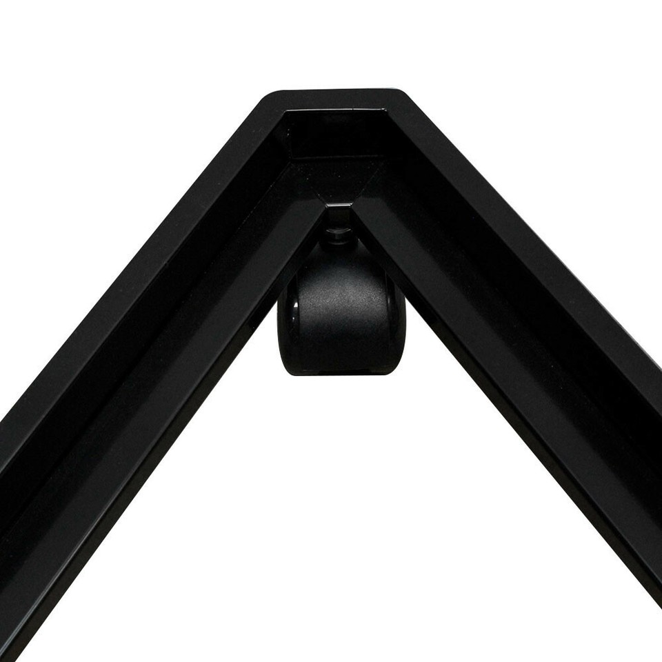 Rolling Triangle Dolly Base 3 Way BLACK Casters 24" x 27" Display ...