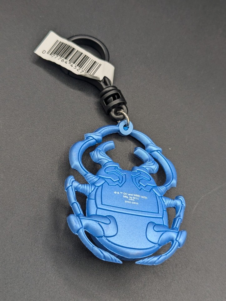 DC Blue Beetle Movie Figural Bag Clip Series Blue Beetle Scarab NEW ...