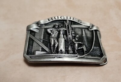Collectable - HUGHES Tool Pewter Belt Buckle | eBay