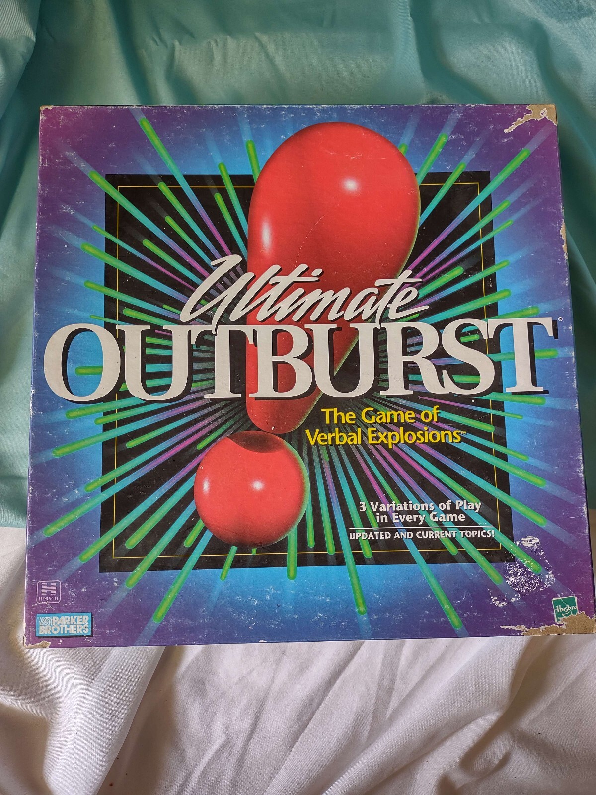 Ultimate Outburst Board Game of Verbal Explosions - Complete Open Box ...