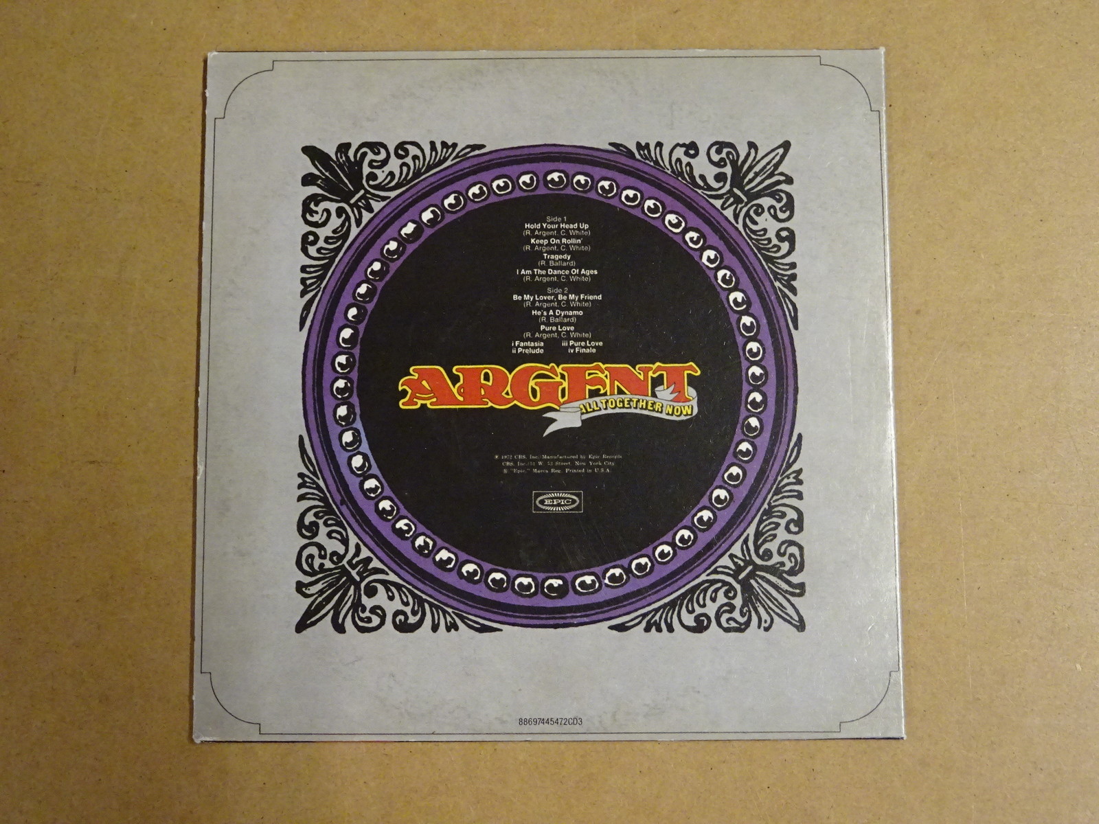 CD / ARGENT - ALL TOGETHER NOW | eBay