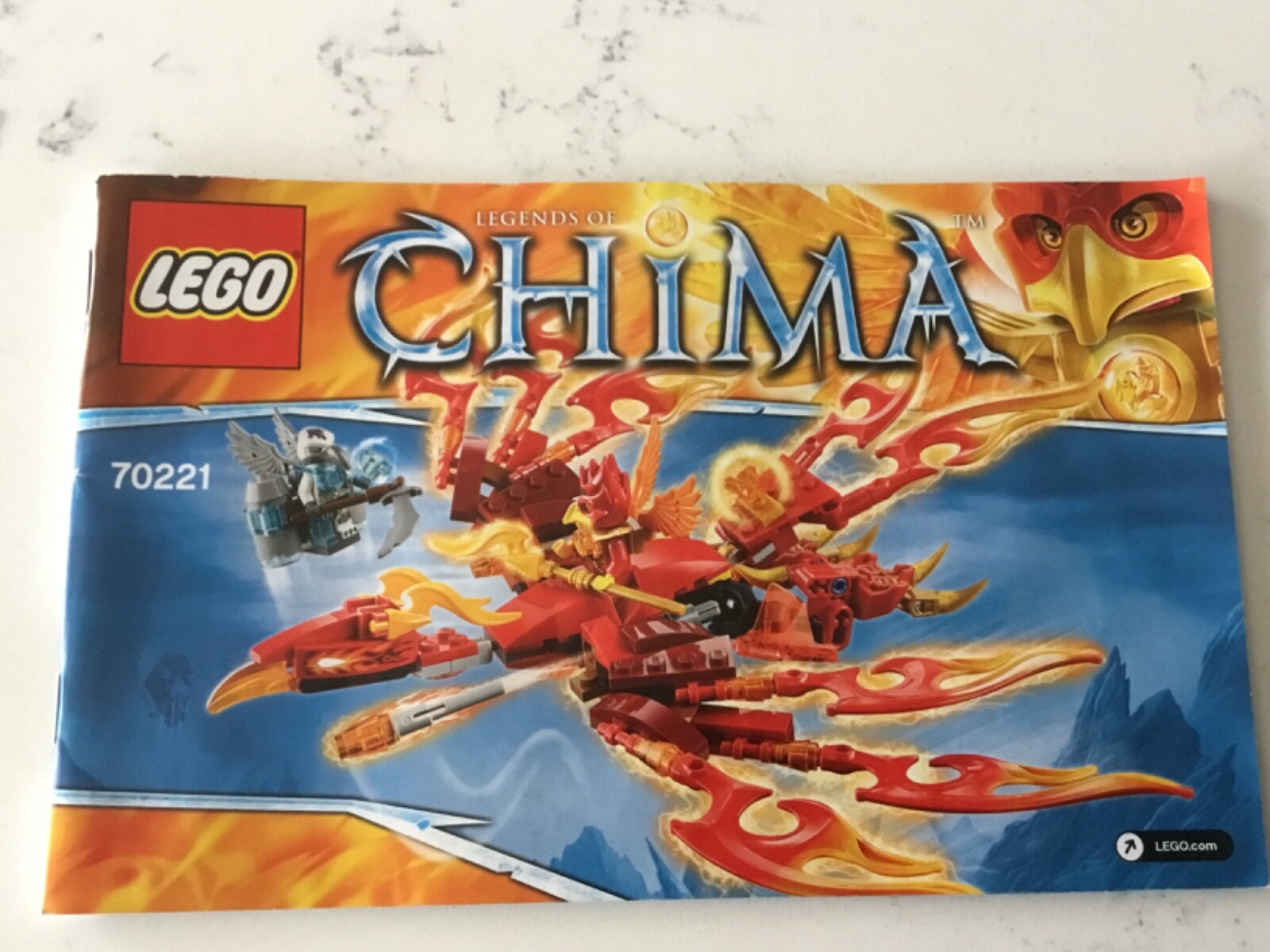 LEGO Chima 70221 Legends Of Chima manual Book Instructions Only | eBay