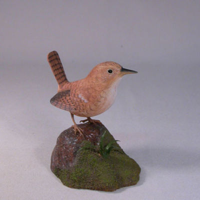 House Wren Orig Bird Backyard Carving/Birdhug | eBay