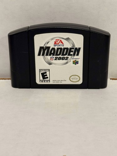 NFL Madden 2002 Nintendo 64 Game | eBay