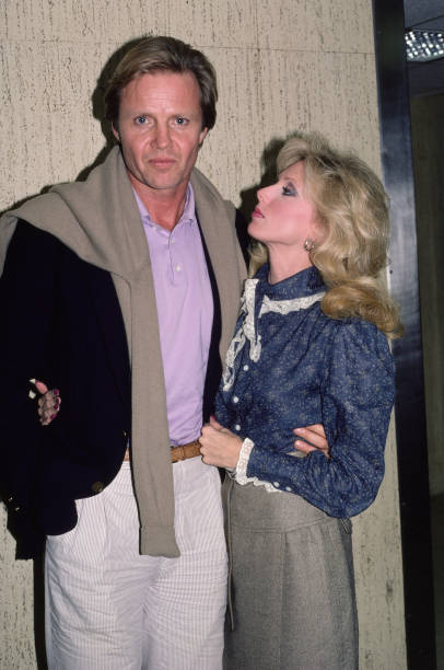Jon Voight and Morgan Fairchild attend an event United States 1980s Old ...