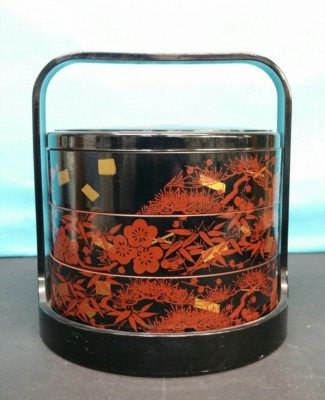 Boxes - Antique Japanese Round Box