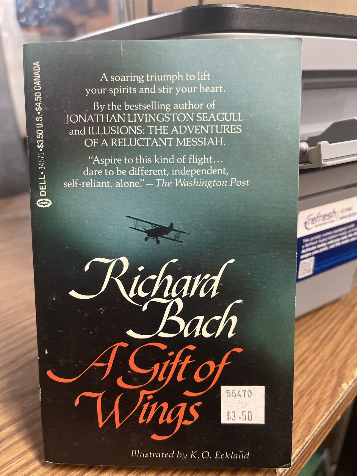 A Gift of Wings by K. O. Eckland and Richard Bach (1989, Mass Market ...