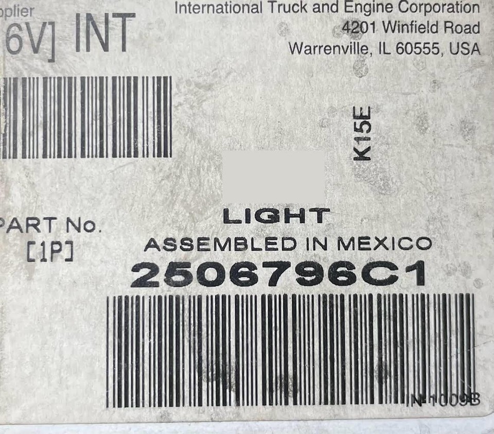 2506796C1 Genuine Navistar International Instrument Cluster Bulb OEM ...