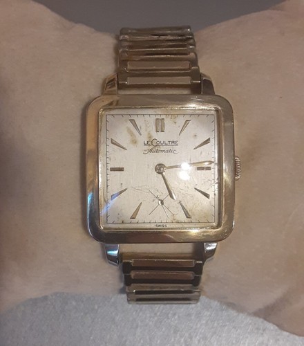 Vintage LeCoultre Automatic 10k Gold Filled Bumper Caliber P812 Watch ...