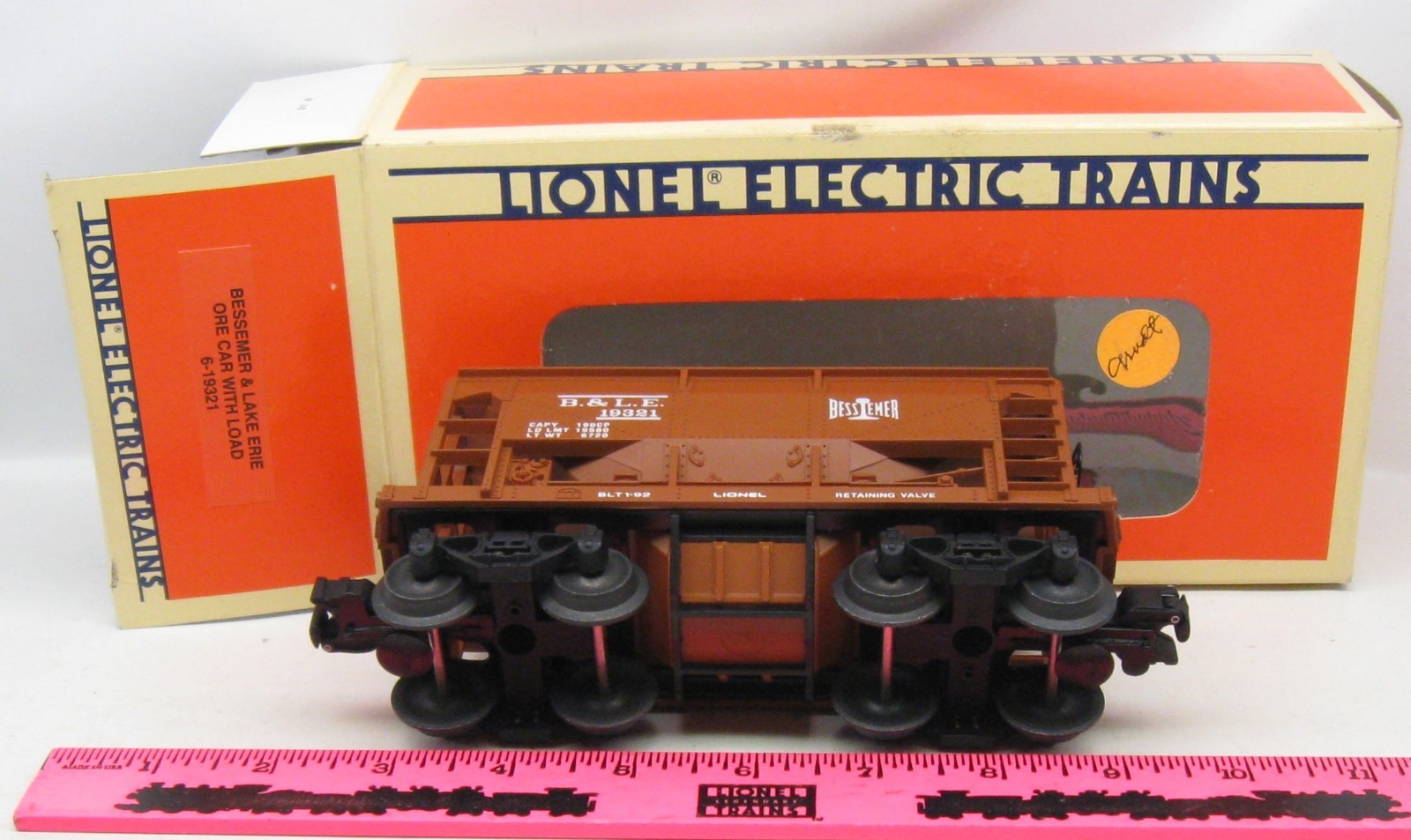 Lionel ~ 6-19321 Bessemer & Lake Erie Ore Car with Load | eBay