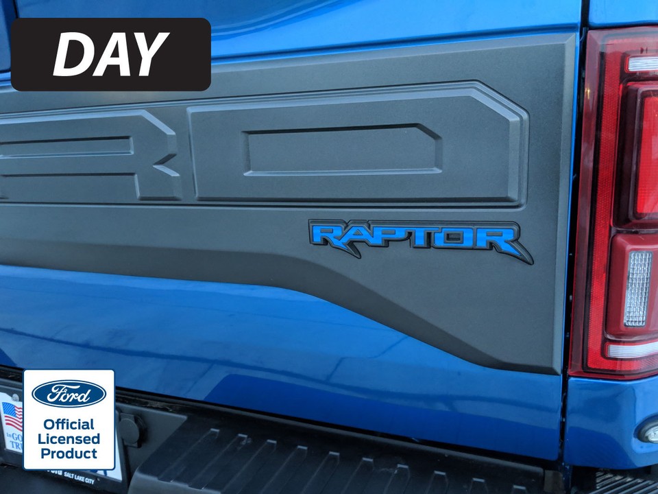2018 Ford Raptor F-150 Rear Emblem Reflective Inlay Vinyl Decal ...