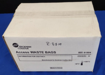 Beckman Coulter Access Waste Bags 81904 20/Box | eBay