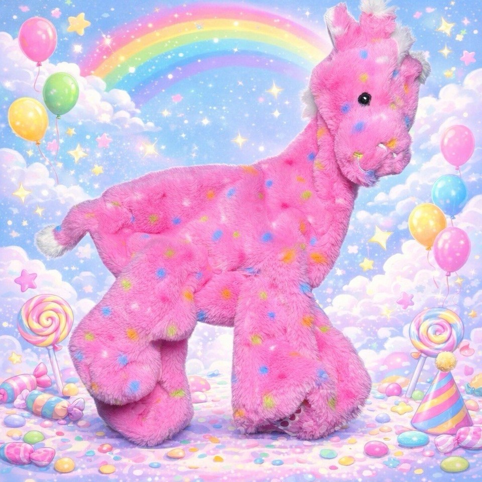 Build-a-Bear Frosted Animal Cracker Cookie Friend Giraffe Sprinkle ...
