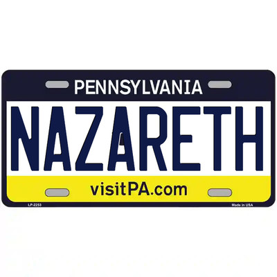 Nazareth Pennsylvania Metal Sign | eBay