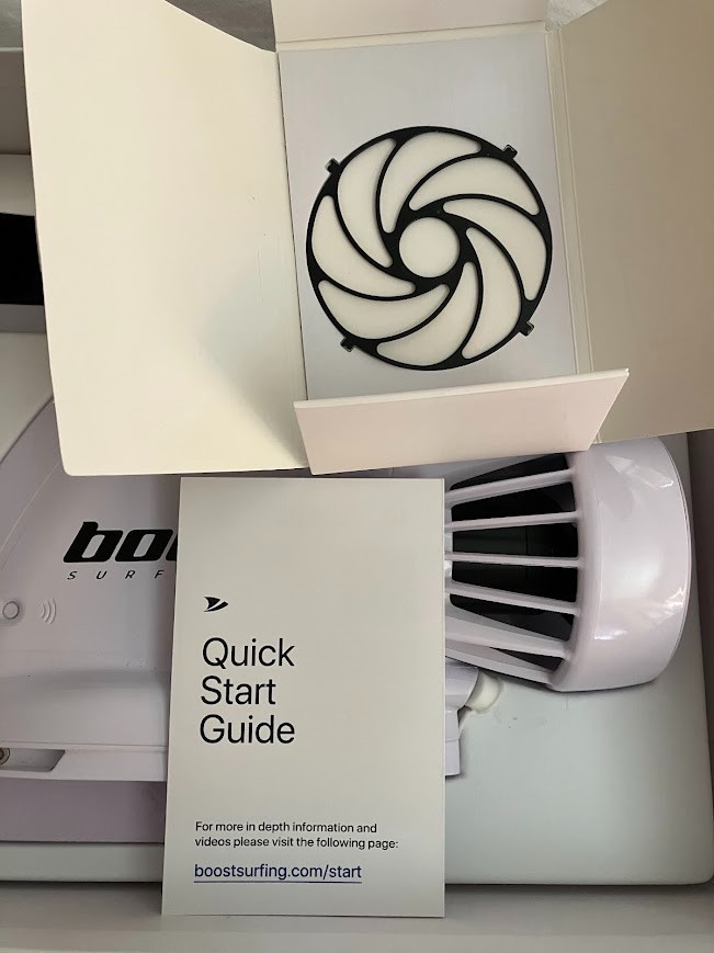 Boost Surfing Electric Surf Fin - White 850024313002| eBay