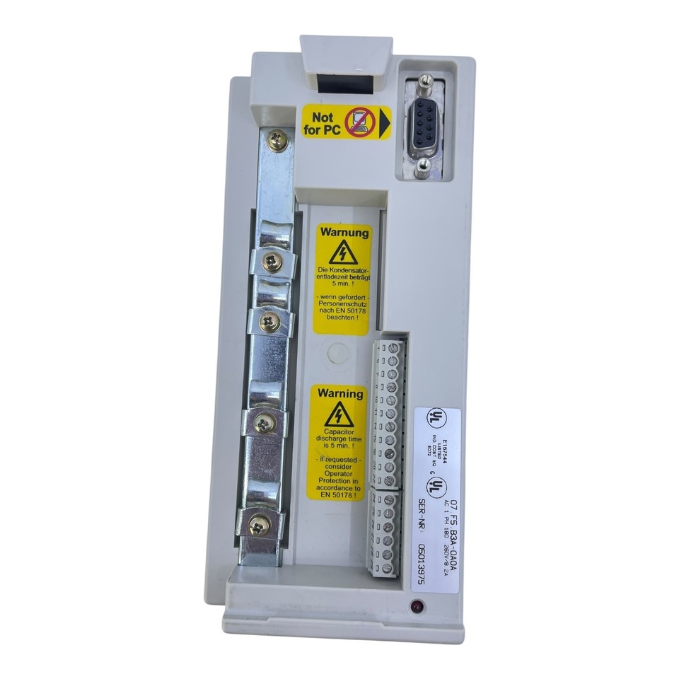 KEB Frequency Converter 0,75 F5 07.F5.B3A-0A0A 1 ~ 180 – 260V 1,6kVA ...