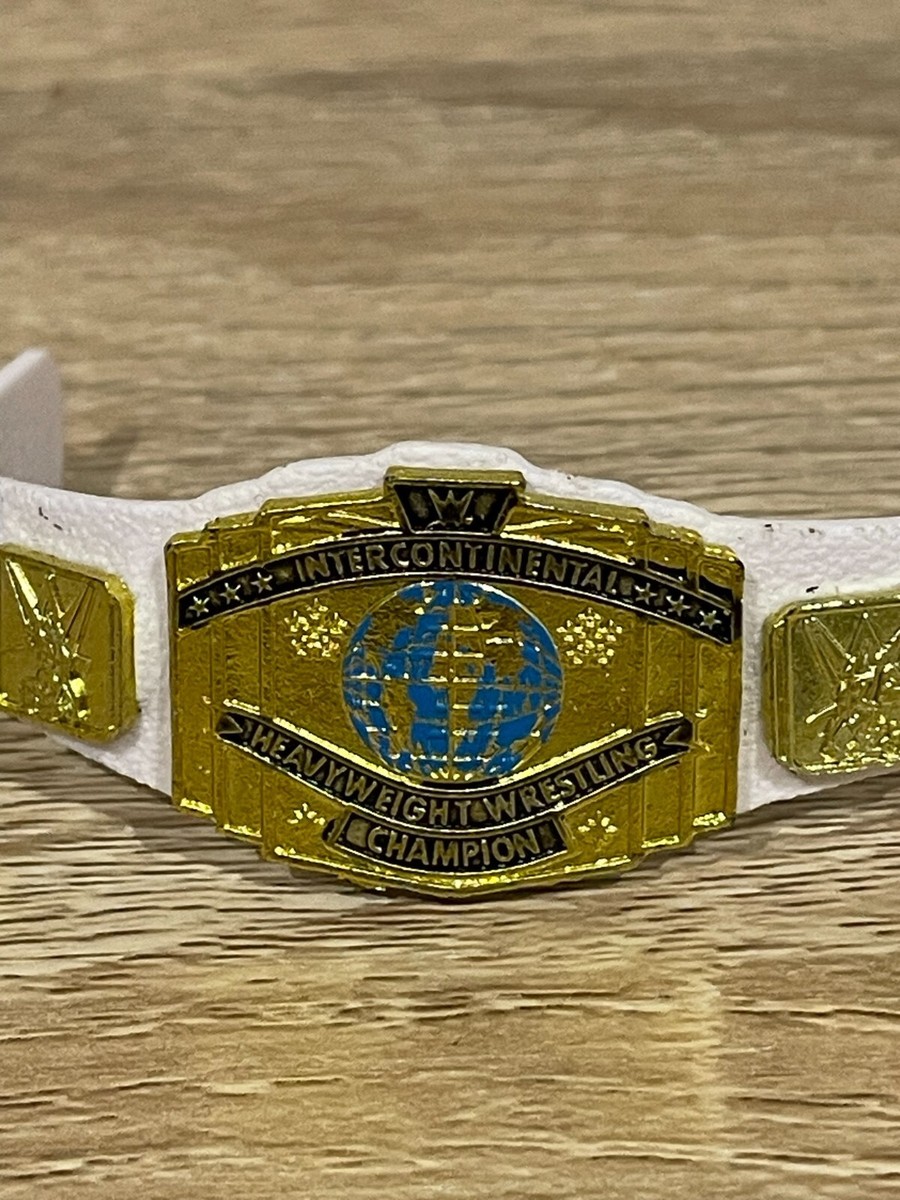 Mattel Wwe Elite Wrestling Figure White Intercontinental Championship