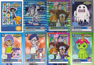 Mint Lot of 11 Digimon Cards Exclusive Preview Silver Holo Stamp, 2 ...