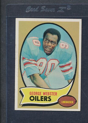 1970 Topps #120 George Webster Oilers EX/MT *7788 | eBay