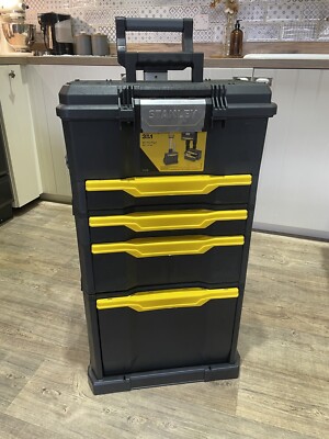 STANLEY ROLLING WORKSHOP MODULAR TOOL BOX | eBay