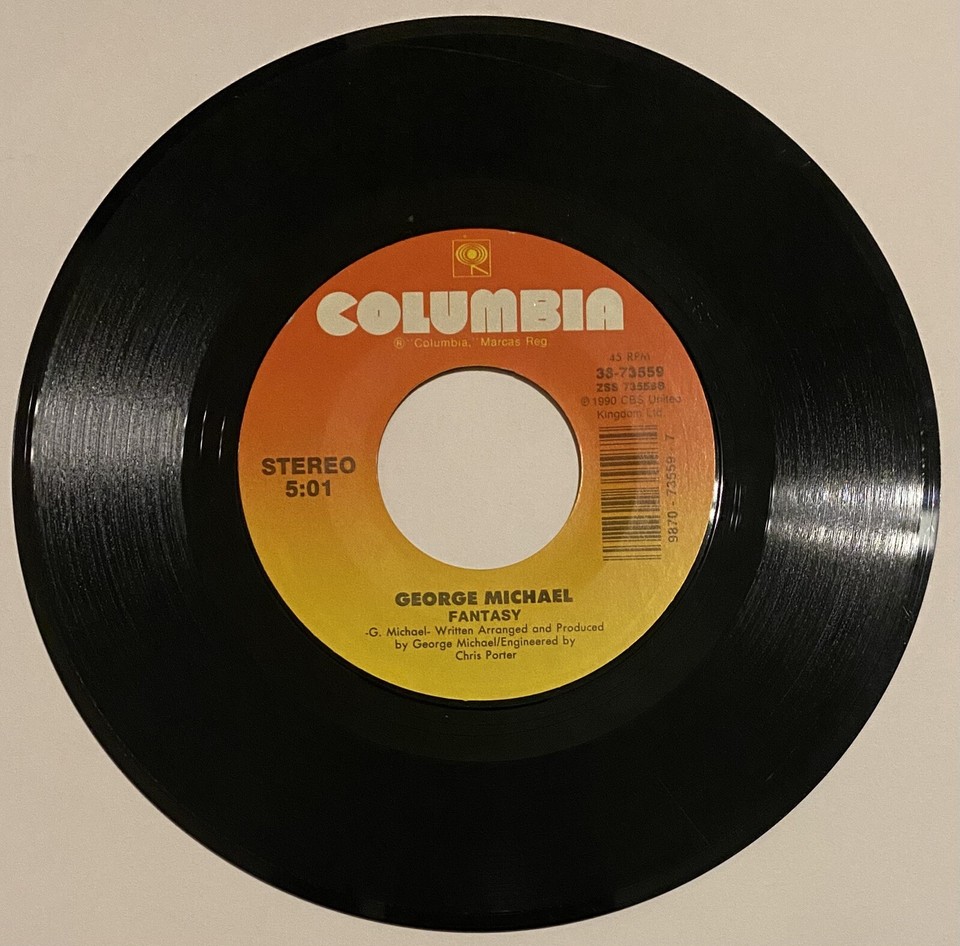 George Michael “ Freedom / Fantasy “ Record 45 Vinyl 7” | eBay