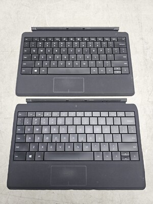 Lot of Two (2) Microsoft Surface Pro 2 Type Cover Keyboard Folio Model ...