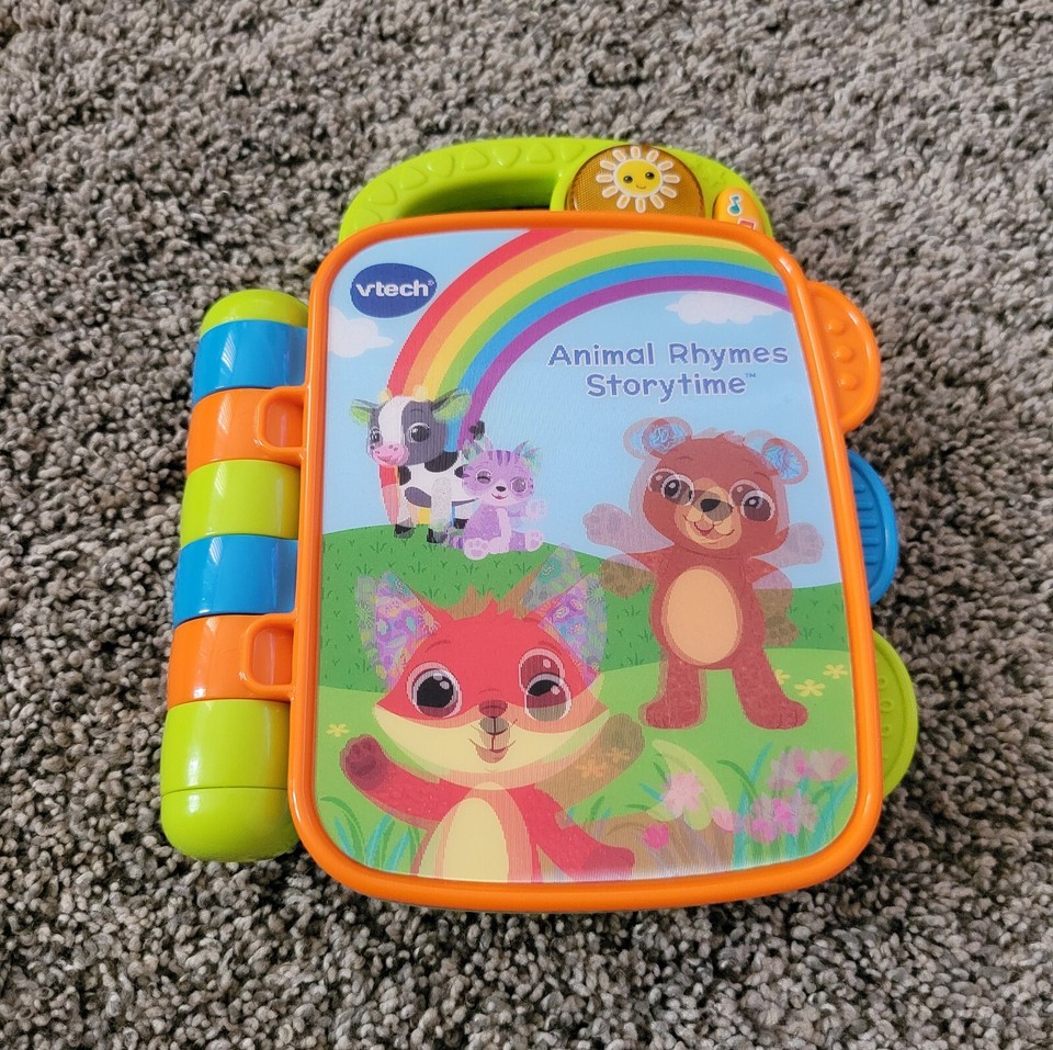 Vtech Baby Animal Rhymes Storytime Book Lights & Music 9-36 months | eBay