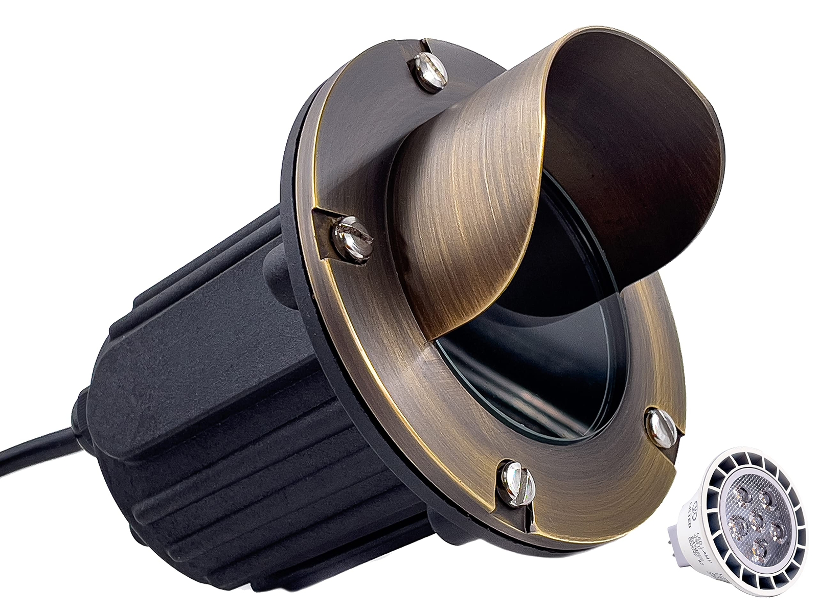 Led Spot Lights Outdoor Landscape Lighting Well Lights 174 Solid Brass ...