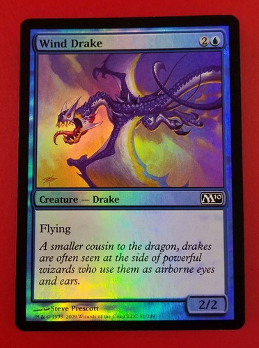 1x Wind Drake | FOIL | M10 Magic 2010 | MTG Magic Cards | eBay