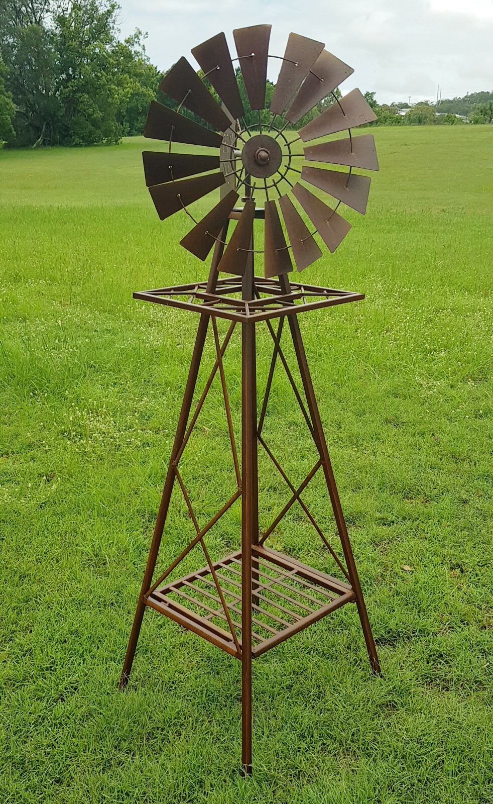 Metal Garden Windmill | Fasci Garden