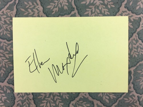 Ellen Maxted - Texas - Hill Street Blues - Ryan's Four - Autograph 1983 ...