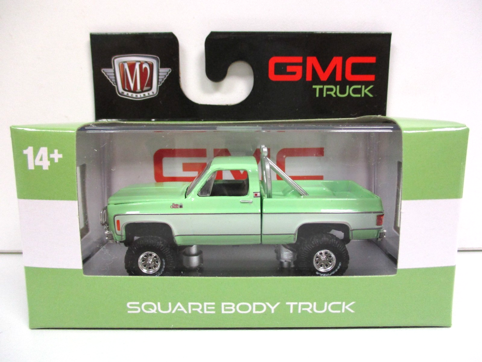 M2 MACHINES - 1976 GMC SIERRA GRANDE 15 K/10 4X4 PICKUP TRUCK SQUARE ...