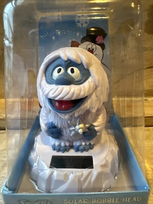 Bumble From Rudolph Solar Bobble-Head Abominable Snowman, Pkg Misprint ...