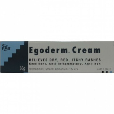 Ego Derm Cream 50G For Itchy Rashes Emollient Anti-Inflammatory Anti ...