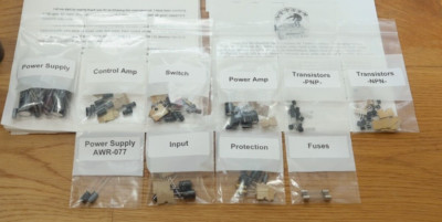 Pioneer SA-9900 rebuild restoration recap upgrade kit repair capacitor ...