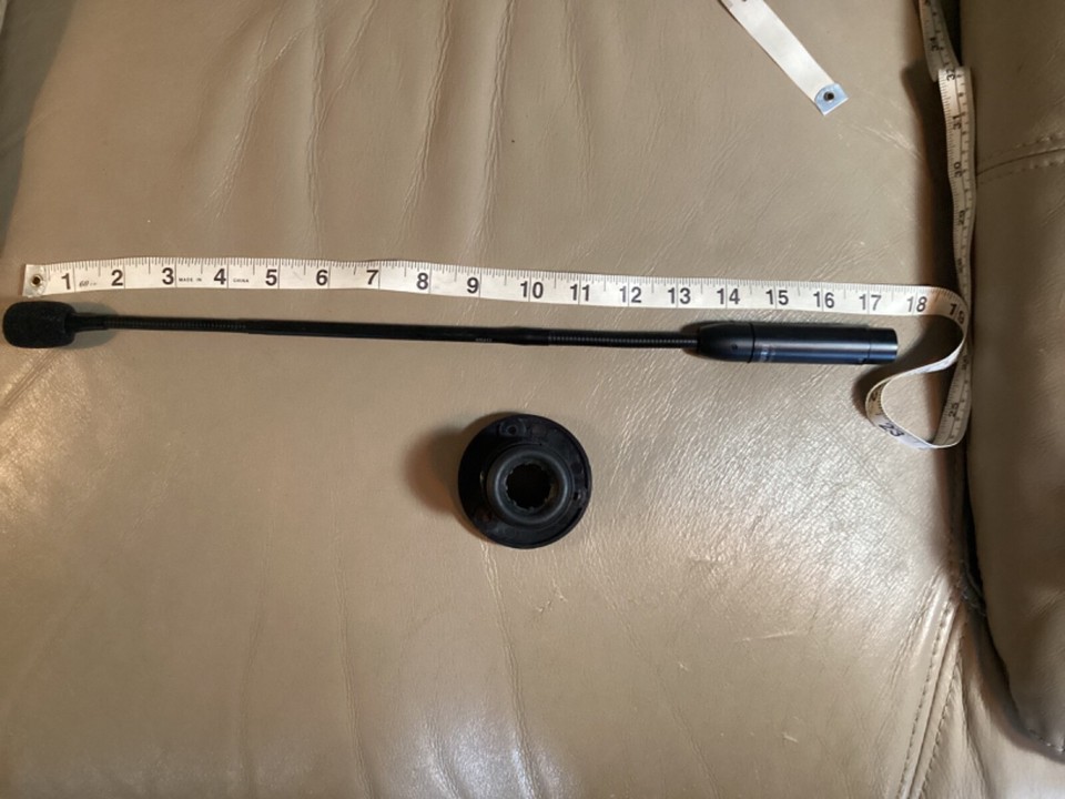 Shure Microflex Condenser 150 Gooseneck Microphone 18" 185 Cardioid ...