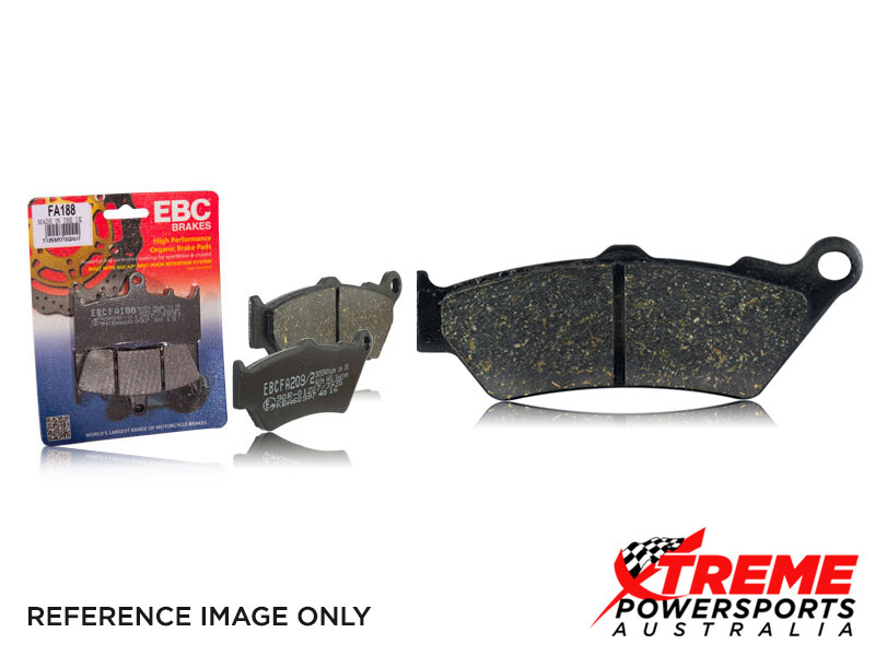 Kawasaki ZXR 250 89-90 EBC Organic Front Brake Pads, FA141 | eBay Australia