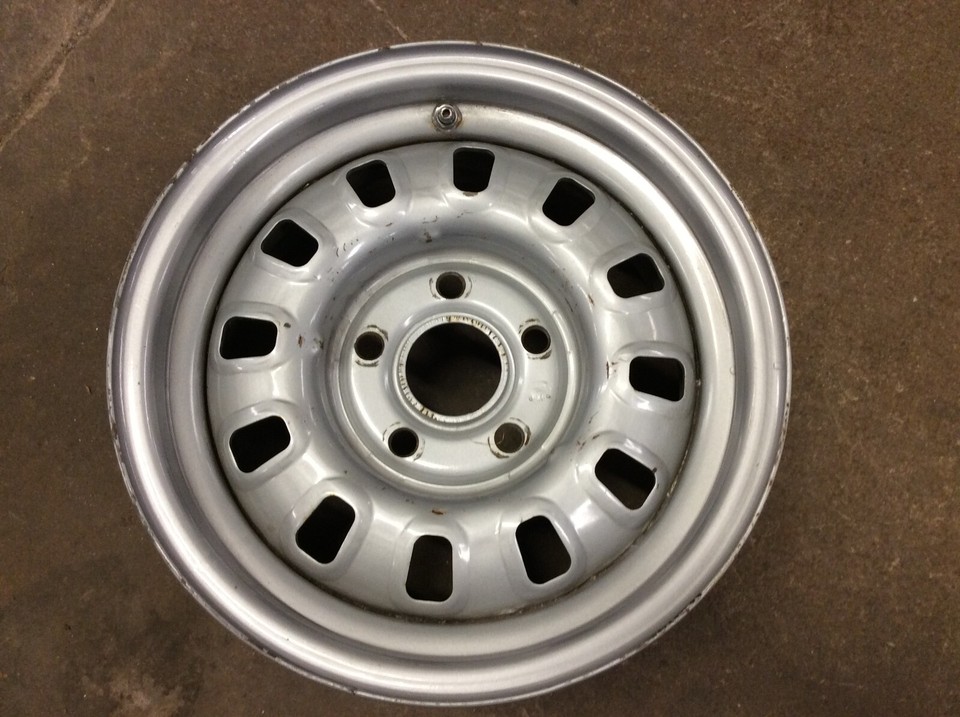 PAIR 68 69 Ford Mustang Torino 14X6 Styled Steel Wheels Dated | eBay