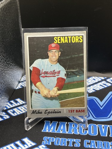 1970 TOPPS baseball #235 Mike Epstein Washington Senators VG-EX | eBay