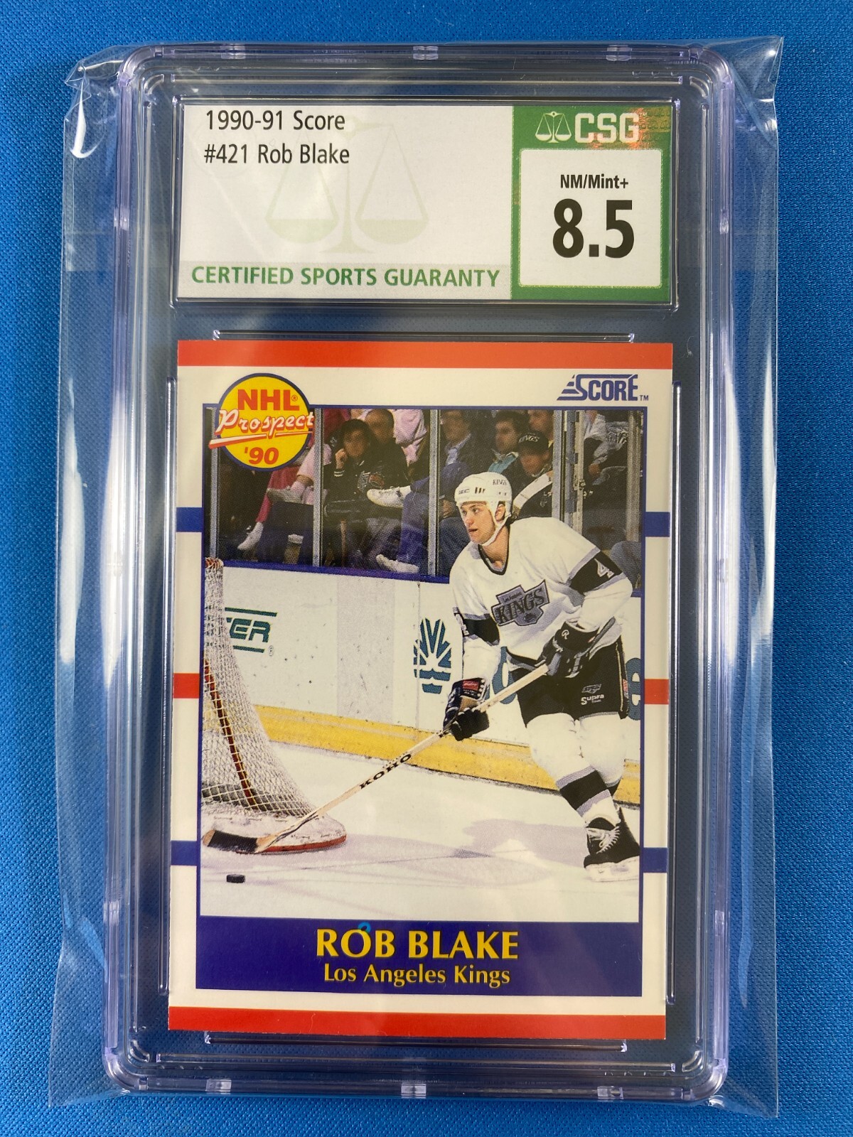 1990-91 Score - Prospect Rob Blake #421 (RC) for sale online | eBay