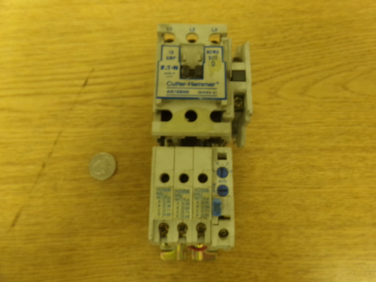 Cutler Hammer AN16BNO Series A1 Contactor w/ C306DN3 C320KGS1 *FREE ...