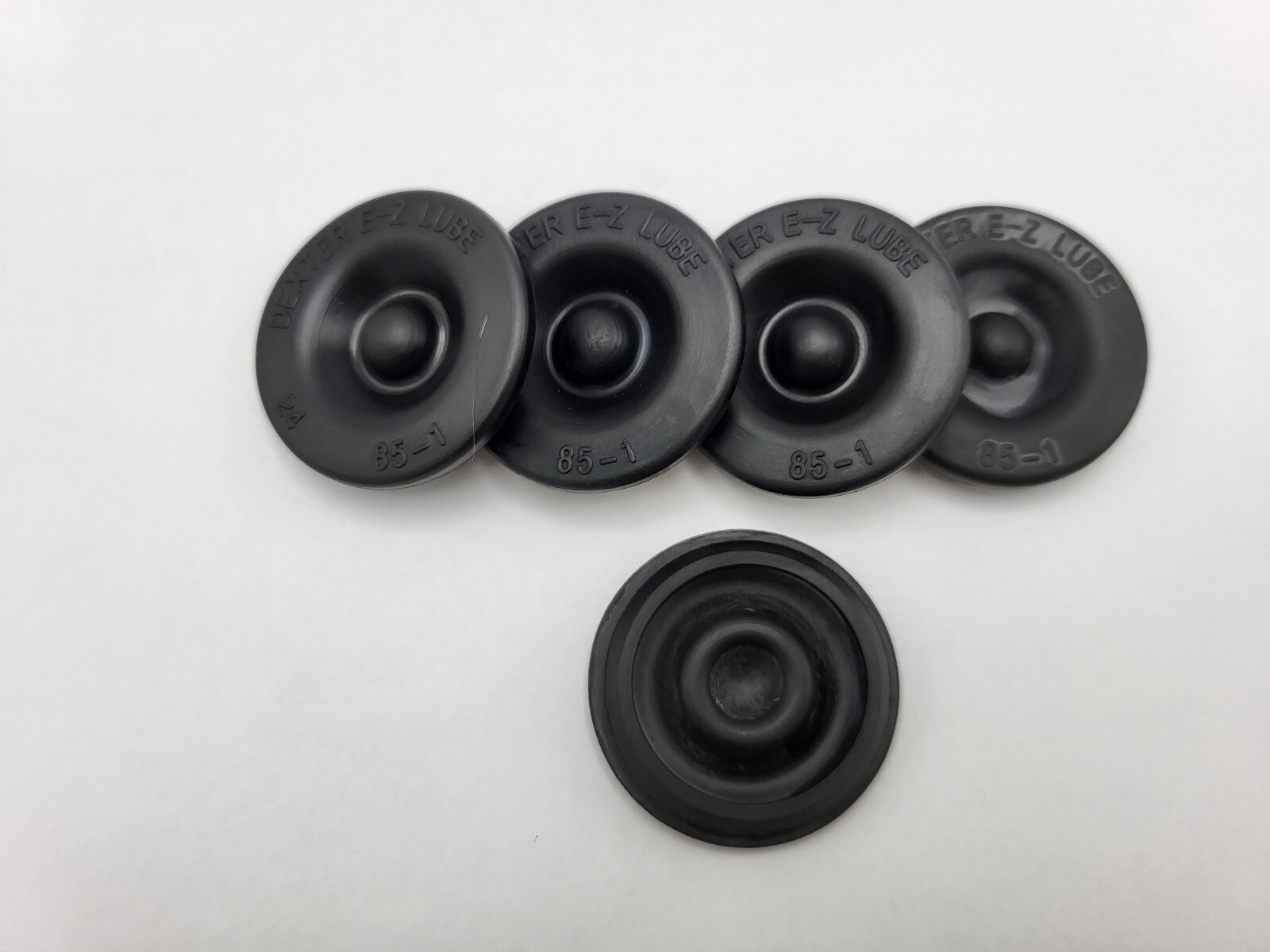 5 Pack GENUINE DEXTER EZ Lube Grease Cap Rubber Plug Rubber Insert ...