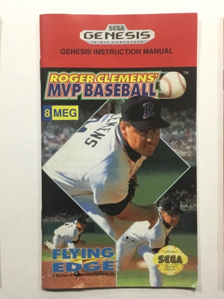 SEGA GENESIS Manual Instruction Book Authentic ORIGINAL YOU CHOOSE | eBay