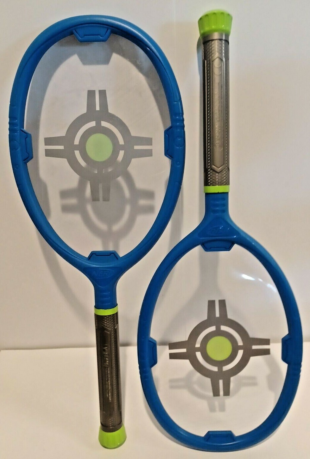Hasbro NERF RACQUET SET of 2 by PERPETUAL PLAY Racket Tennis ...