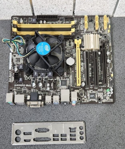 ASUS Q87M-E Motherboard LGA 1150 Micro ATX for 4th Gen Q87 Chipset HDMI ...