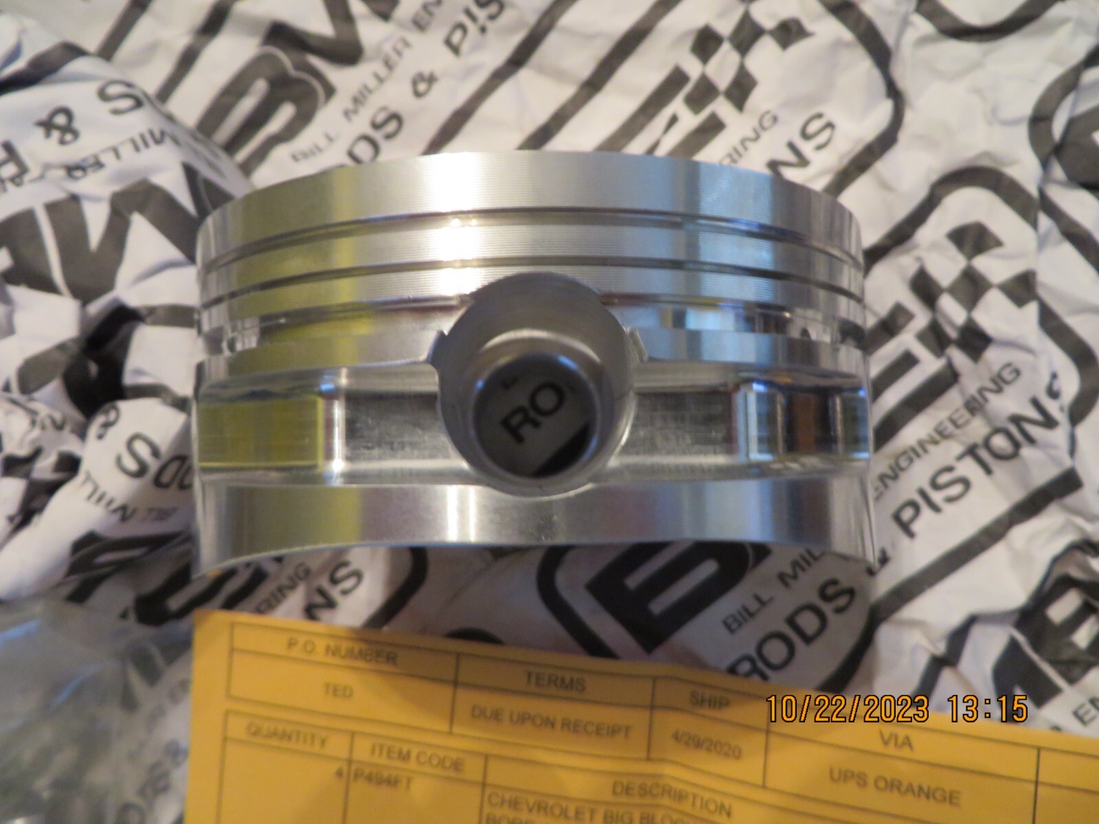 BME BBC PISTONS (ONLY 2) NEW WITH PAPERWORK | eBay